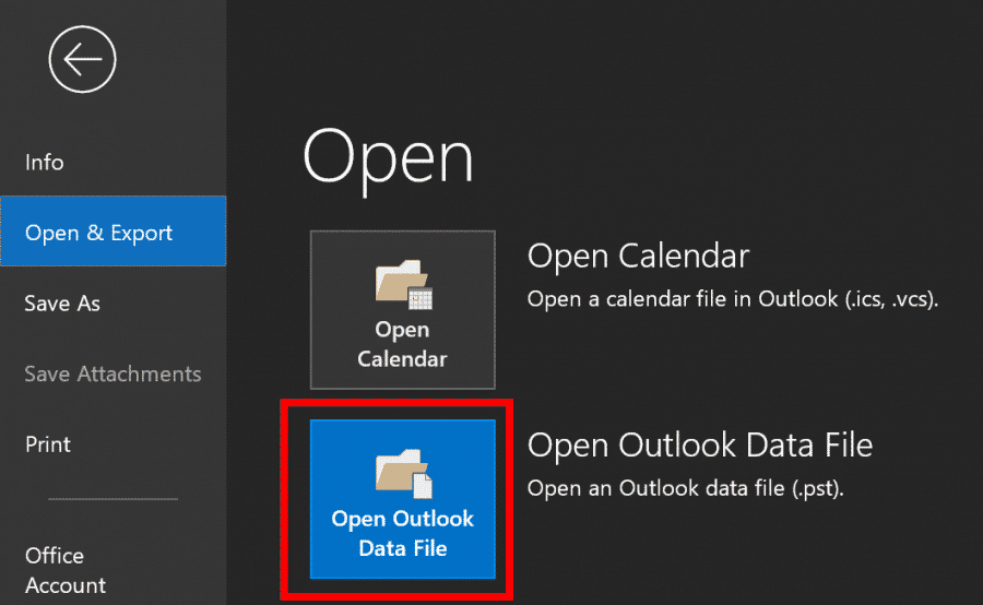 Exporting and Importing Mailbox in MS Outlook - Outlook Transfer